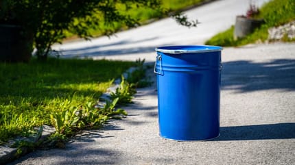 Elle trouve un seau bleu devant sa porte : en regardant à l’intérieur ...
